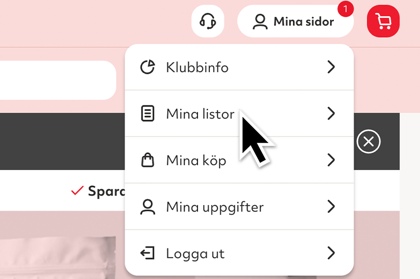 Skapa inköpslistor i butik och online | Hemköp