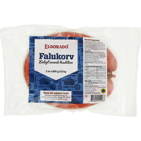 Falukorv Ring 2-Pack Eldorado, 1,6kg | Nätmat